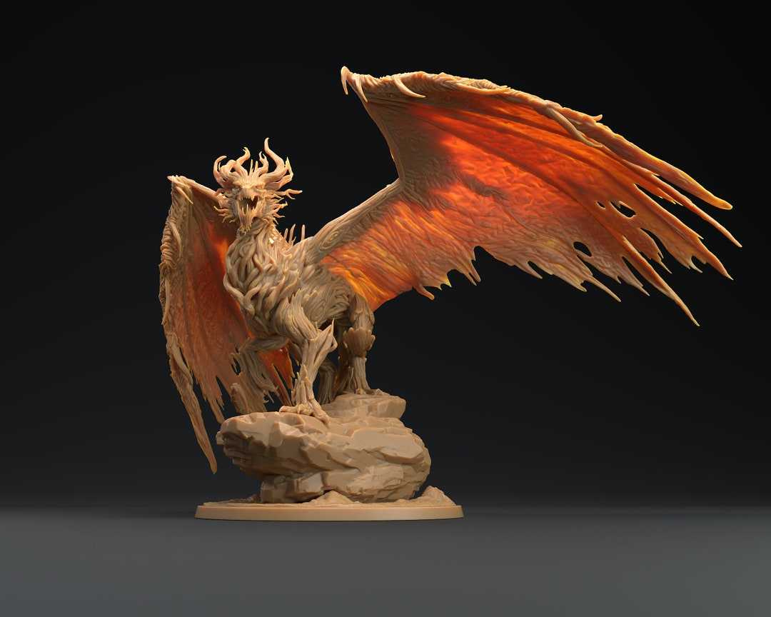Forest Dragon - Tree Beast - the Dragon Trappers Lodge - Fantasy - D&D ...