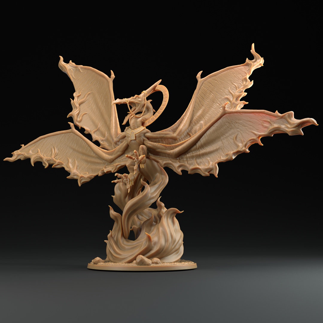 Saurian God of the Sun the Dragon Trappers Lodge Fantasy D&D Pathfinder ...