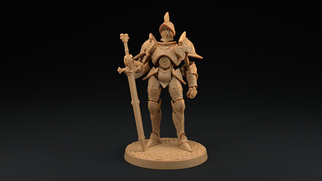 Steel Guardian Golem the Dragon Trappers Lodge Fantasy D&D Pathfinder ...