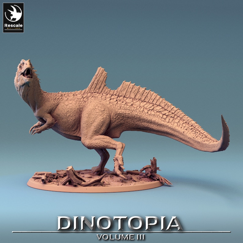 Concavenator - Velociraptor - Dinosaur - Miniature - Fantasy - D&D ...