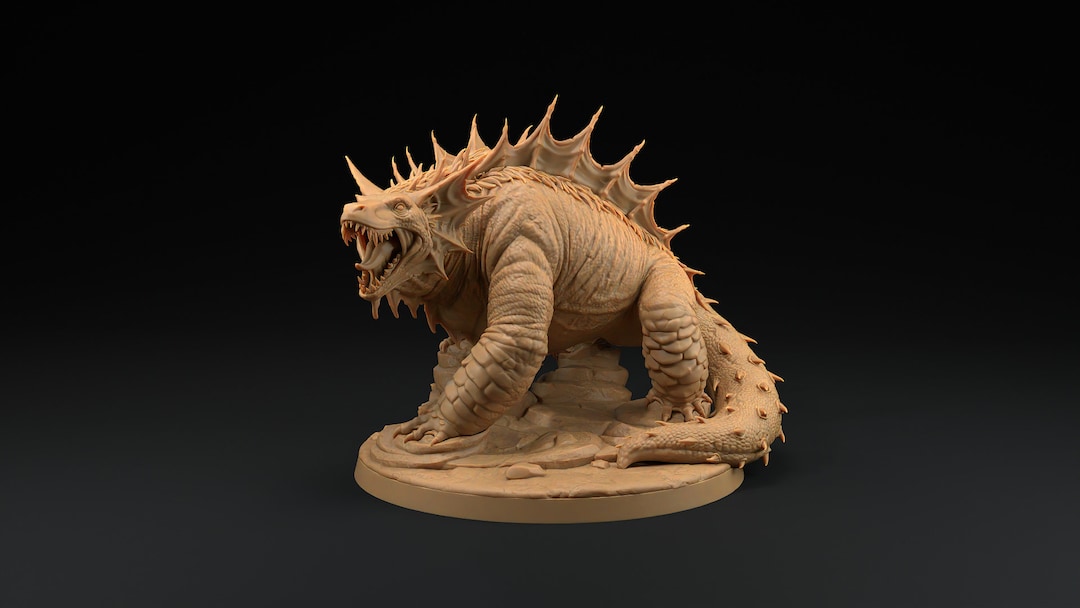 Ravager Drake Hound - the Dragon Trappers Lodge - Fantasy - D&D ...