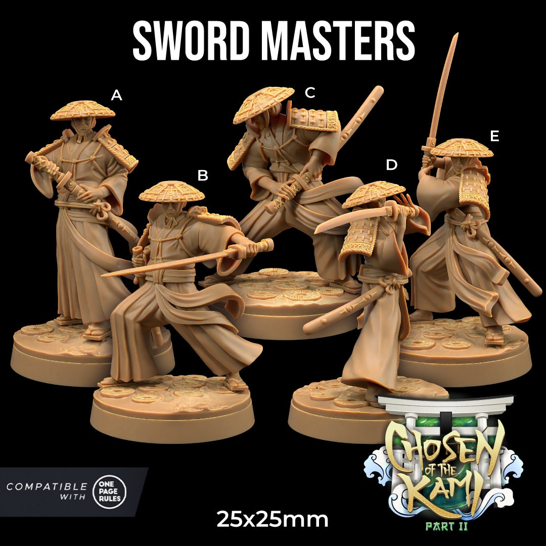 Ronin Sword Masters - the Dragon Trappers Lodge - Fantasy - D&D ...