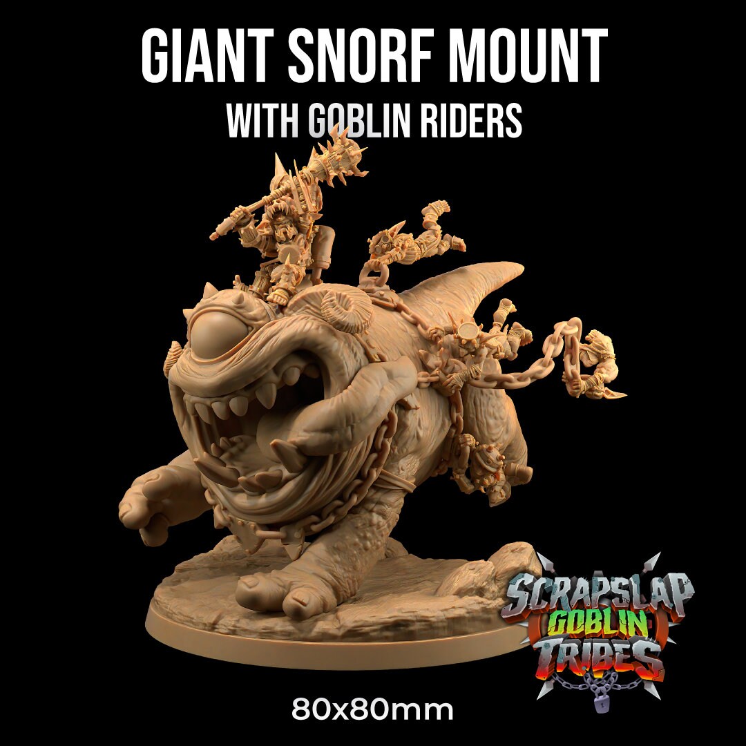 Goblin Giant Snorf Mount the Dragon Trappers Lodge Fantasy D&D ...