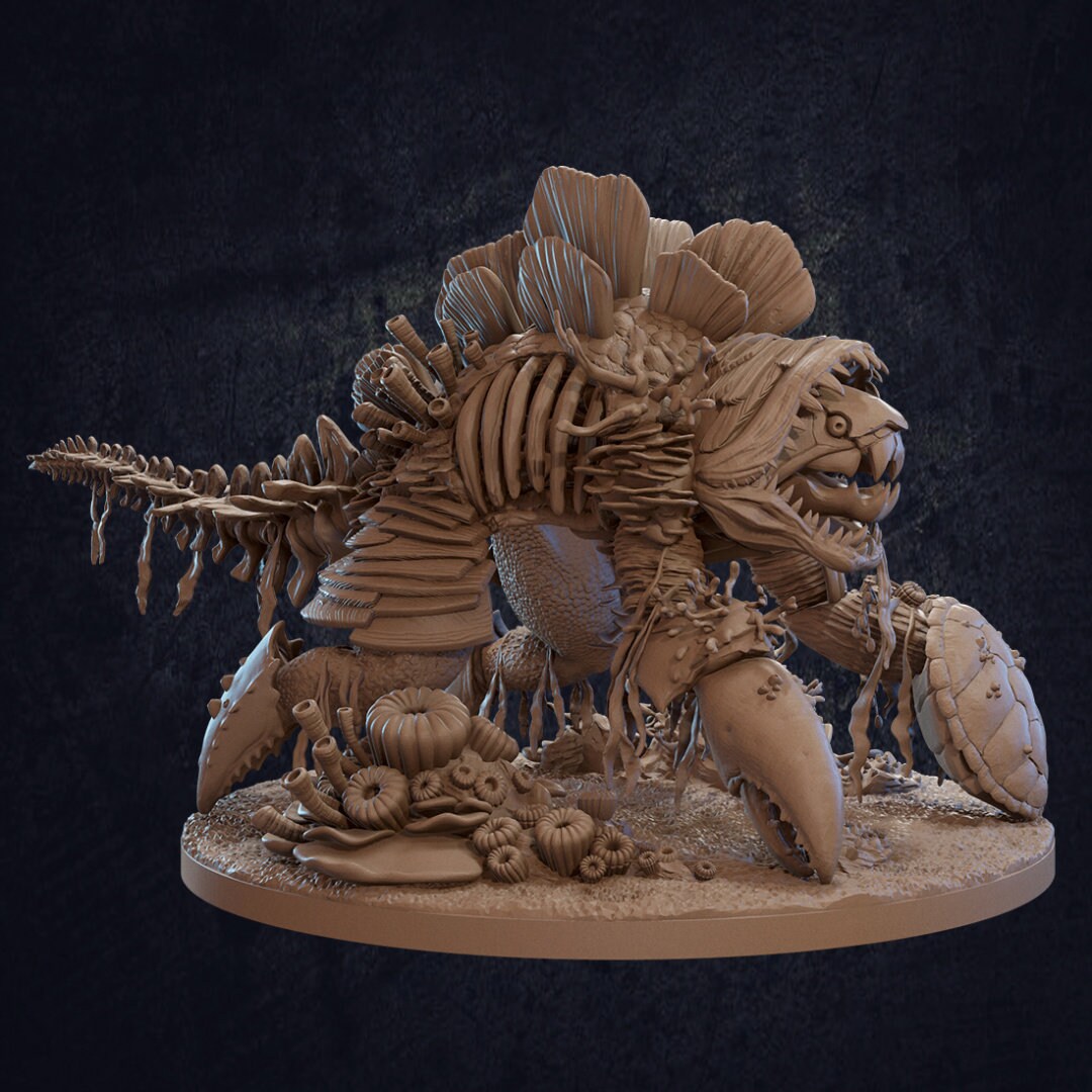 Coral Golem Shambler Miniature the Dragon Trappers Lodge - Etsy UK