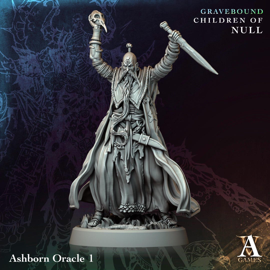 Ashborn Oracle - Archvillain Games - Fantasy - D&D - Pathfinder ...