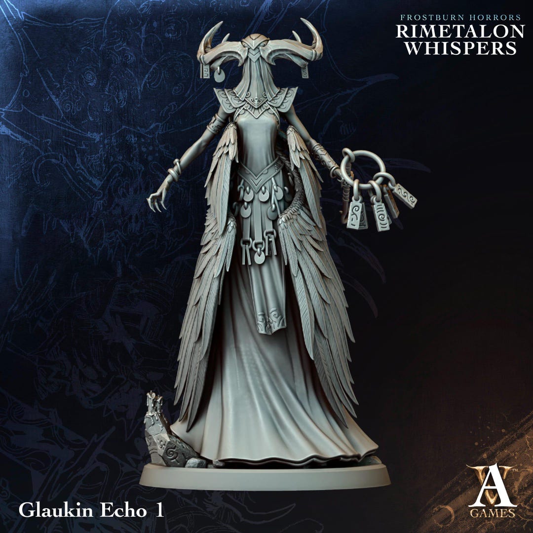 Glaukin Echo - Owlkin - Aarakocra - Archvillain Games - Fantasy - D&D ...