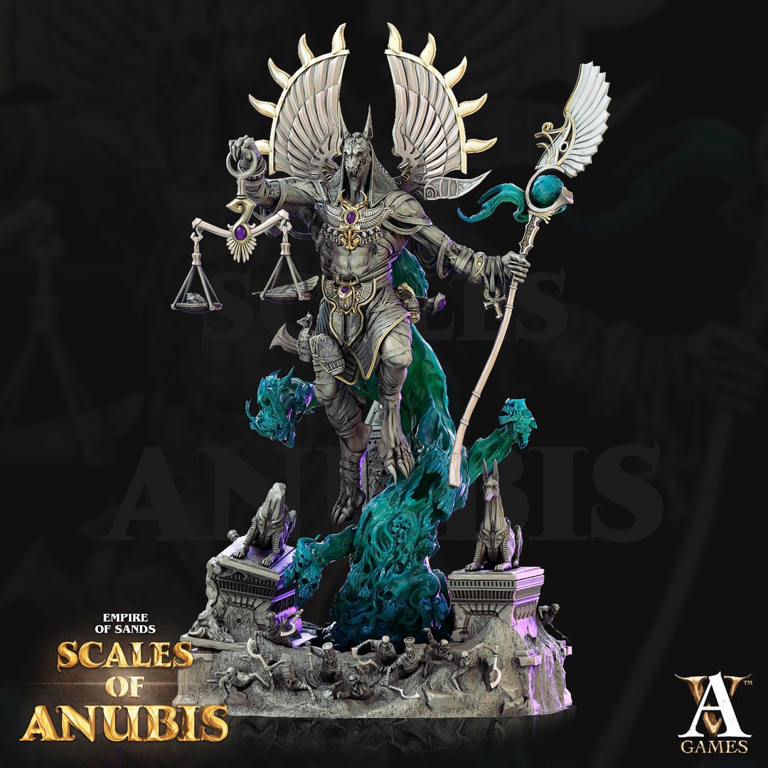 Anubis God of the Dead - Archvillain Games - Fantasy - D&D - Pathfinder ...