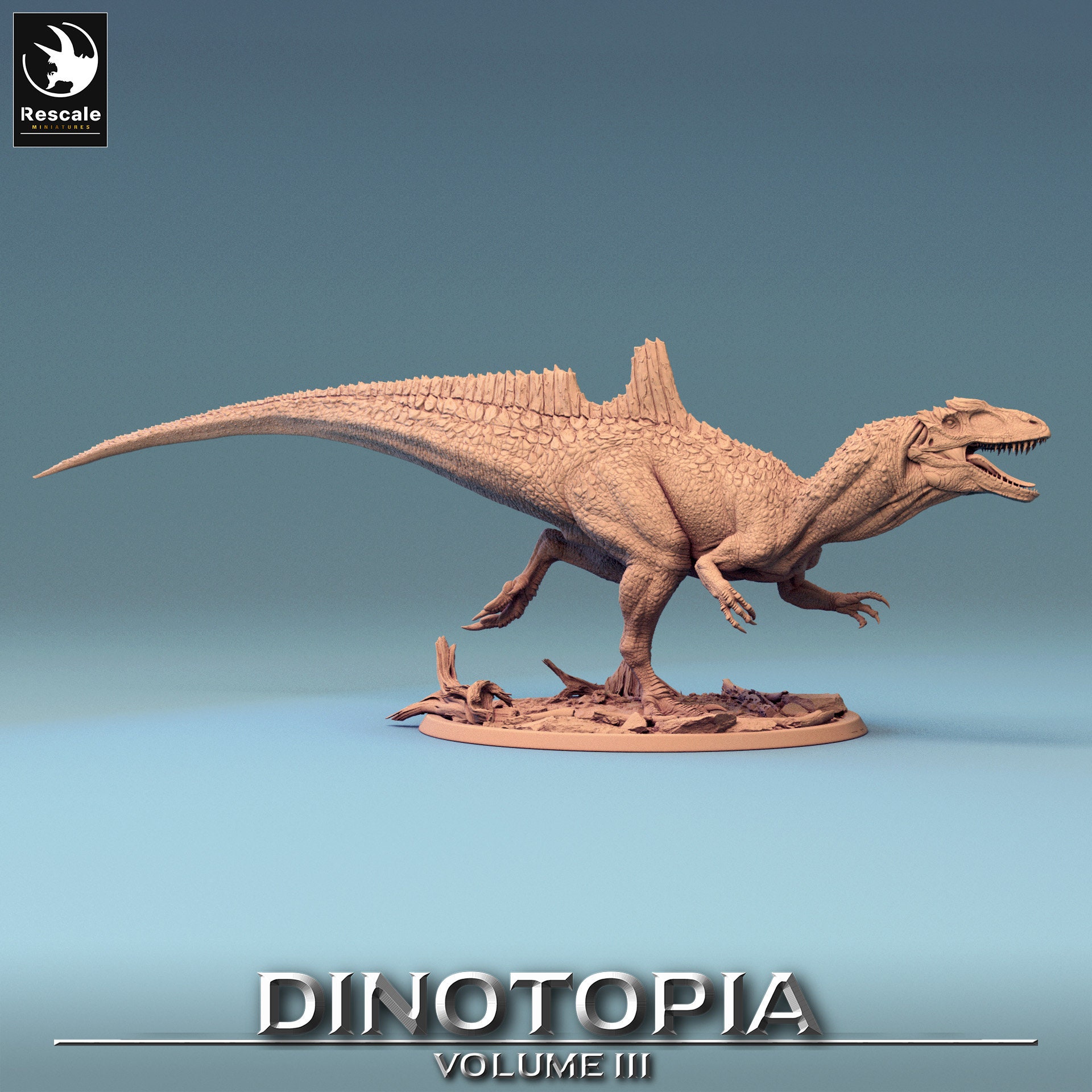 Concavenator - Velociraptor - Dinosaur - Miniature - Fantasy - D&D ...
