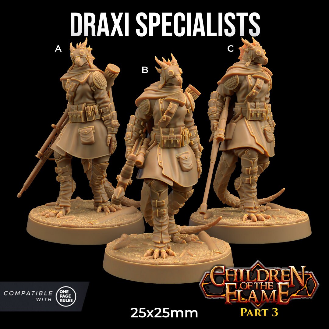 Dragonborn Specialists - the Dragon Trappers Lodge - Fantasy - D&D ...