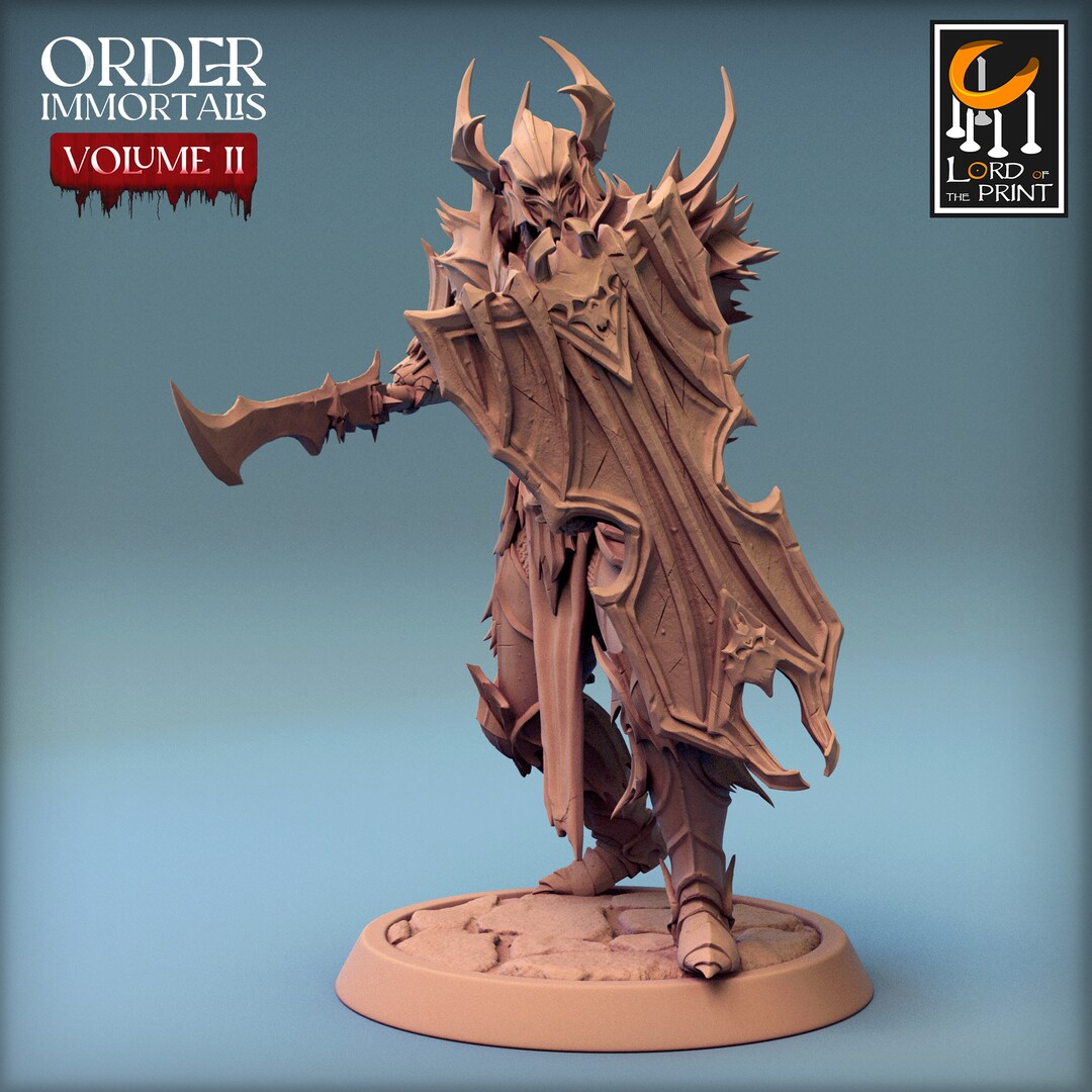 Vampire Knights - Draven Evernights - Miniature - Fantasy - D&D ...