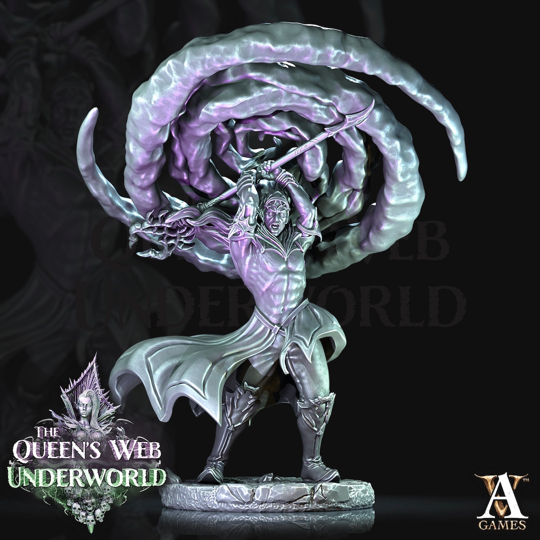 Drow Mages - Archvillain Games - Fantasy - D&D - Pathfinder - Monster ...