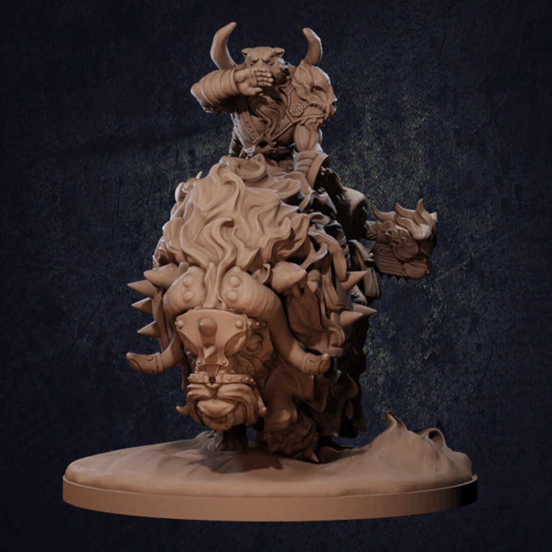 Hogarth the Musk Ox Miniature the Dragon Trappers Lodge - Etsy