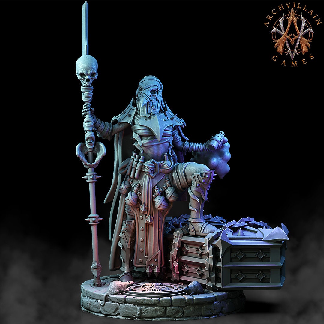 Plaguebearer Doctors - Liches - Archvillain Games - Fantasy - D&D ...