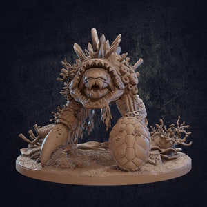 Coral Golem Shambler Miniature - the Dragon Trappers Lodge - Fantasy ...
