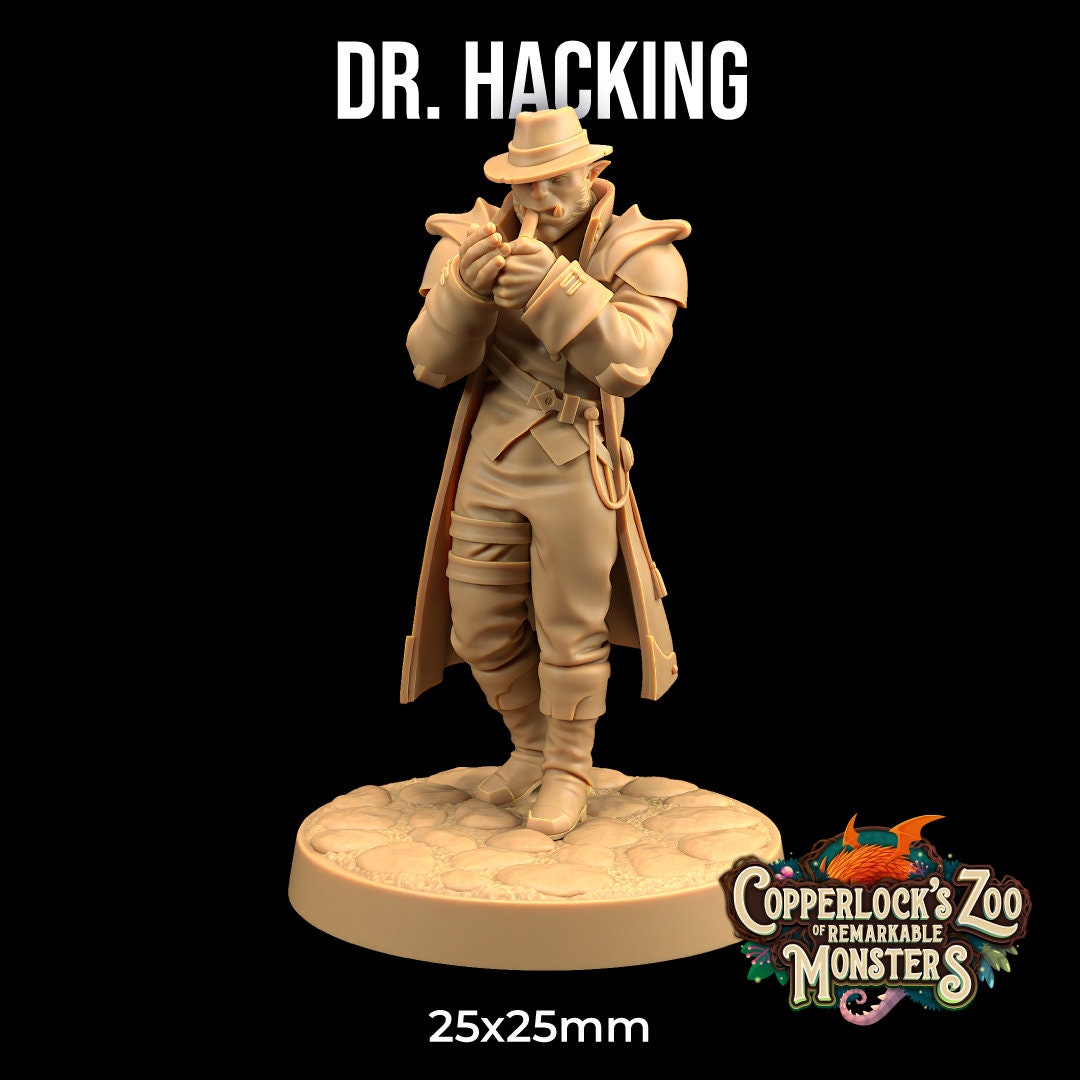 Dr. Hacking - Orc Investigator - the Dragon Trappers Lodge - Fantasy - D&D - Pathfinder ...