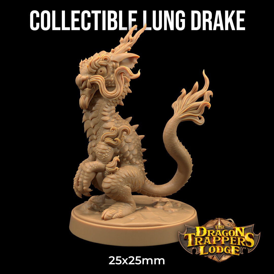 Lung Dragon Ferret Drakes - the Dragon Trappers Lodge - Fantasy - D&D ...