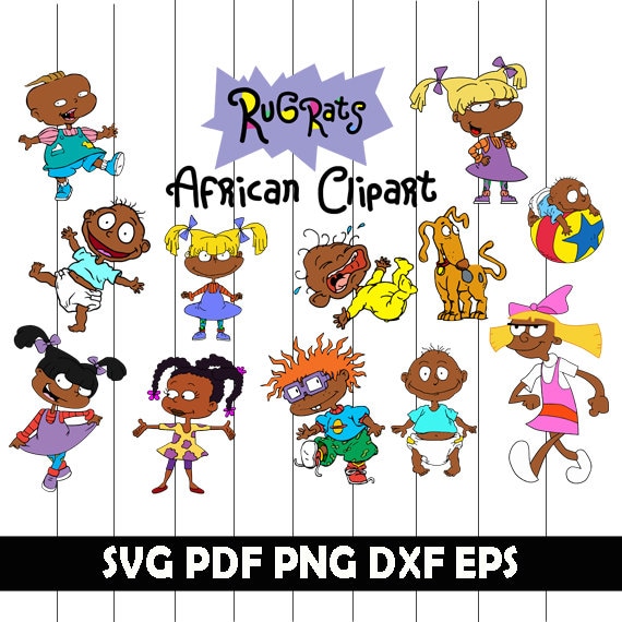 JPEG PNG African American Rugrats Black Rugrats SVG Drawing ...