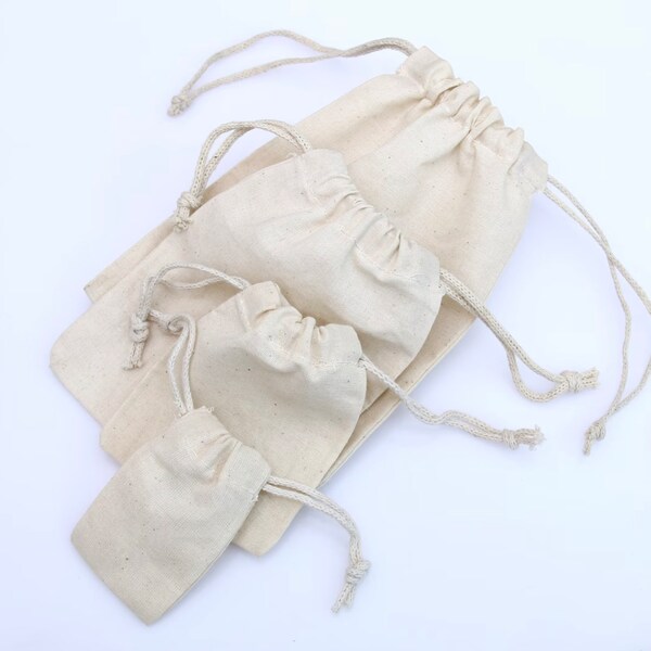 Muslin Bags - Etsy