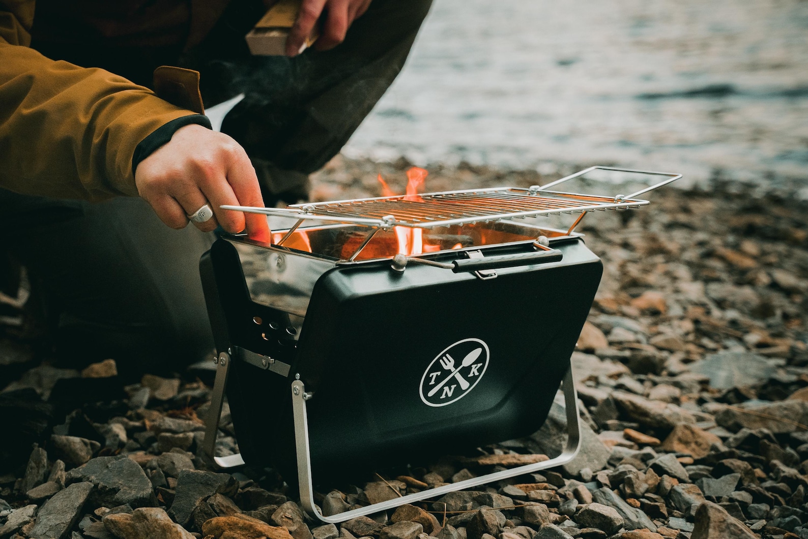 Portable BBQ Briefcase - the Perfect Outdoor Gift for Camping, Fishing ...