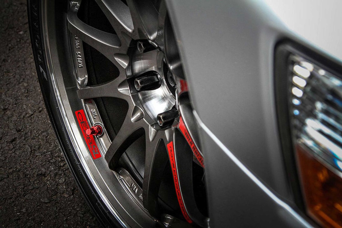 1SET Engineering Volk Racing Ce28 Ce28sl Alloy Side Spoke Wheel Decal ...