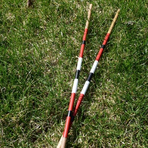 The "big Red" Sticks - Etsy