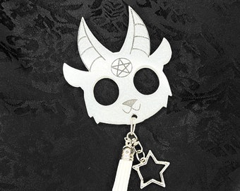 Demon Keychain - Etsy