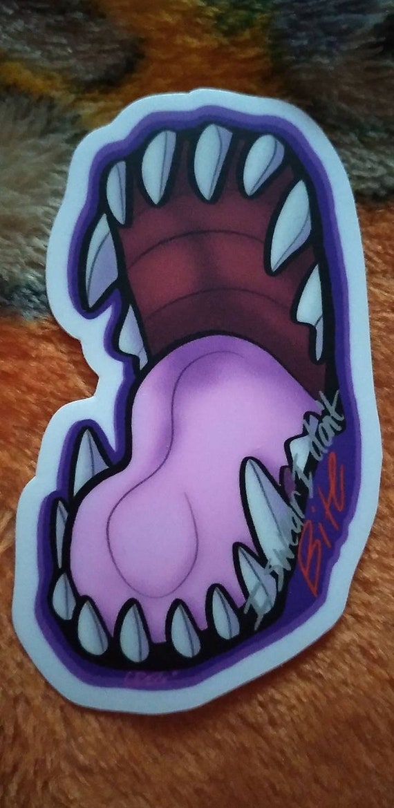 Maw i Swear I Don't Bite Stickers - Etsy