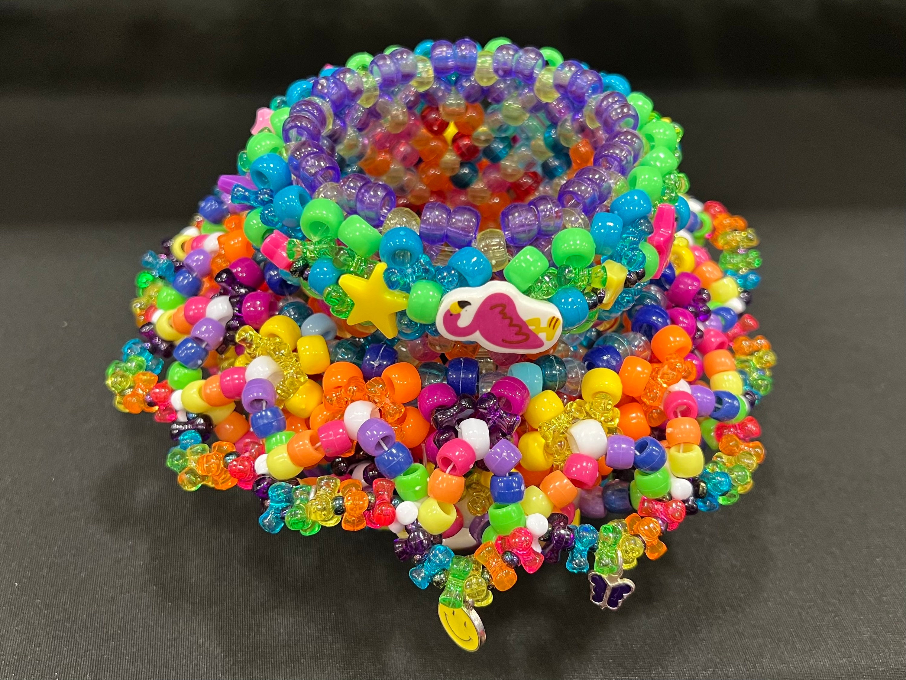 Epic Rainbow Rotating Kandi Cuff - Etsy
