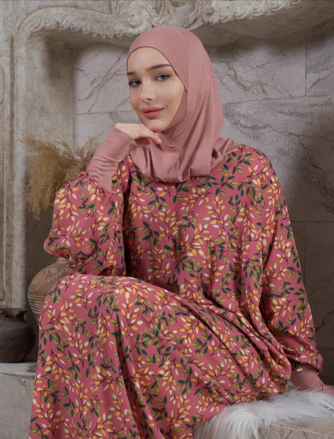 Abaya, Prayer Dress, Jilbab, Maxi Dress, Muslim Women Prayer Garment ...