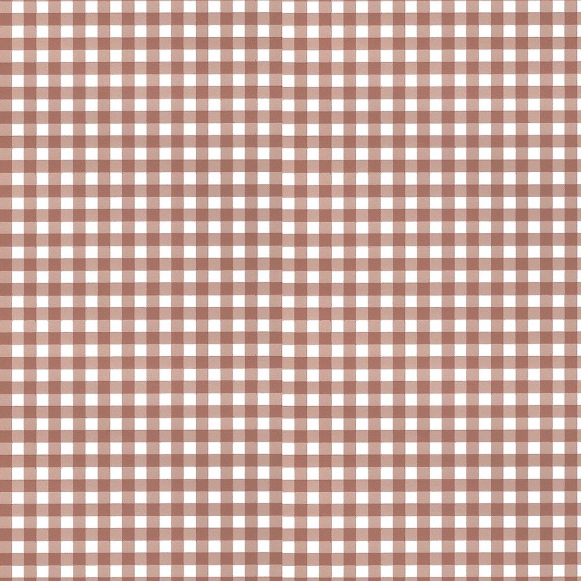 Gingham Check Fabric Autumn Colours 00% Cotton Fabric by | Etsy