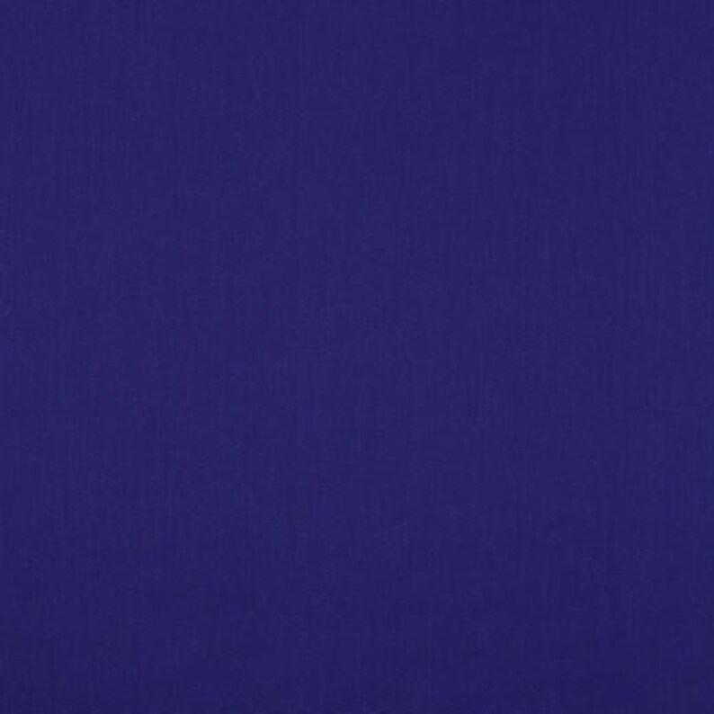 Cobalt Blue Cotton Fabric, Navy Blue, Royal Blue, 100% Cotton Solids ...
