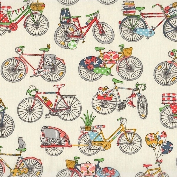 Bicycle Fabric - Etsy