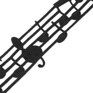 Laser Cut Musical Notes Ribbon, Gift for Music Lovers, Sold by the ...