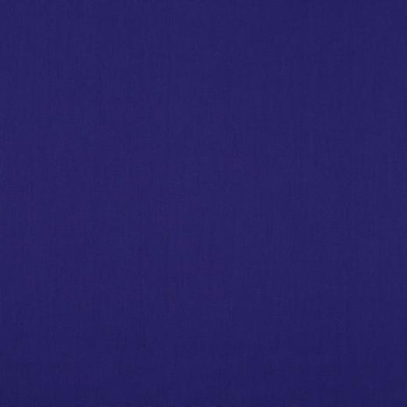 Cobalt Blue Cotton Fabric, Navy Blue, Royal Blue, 100% Cotton Solids ...
