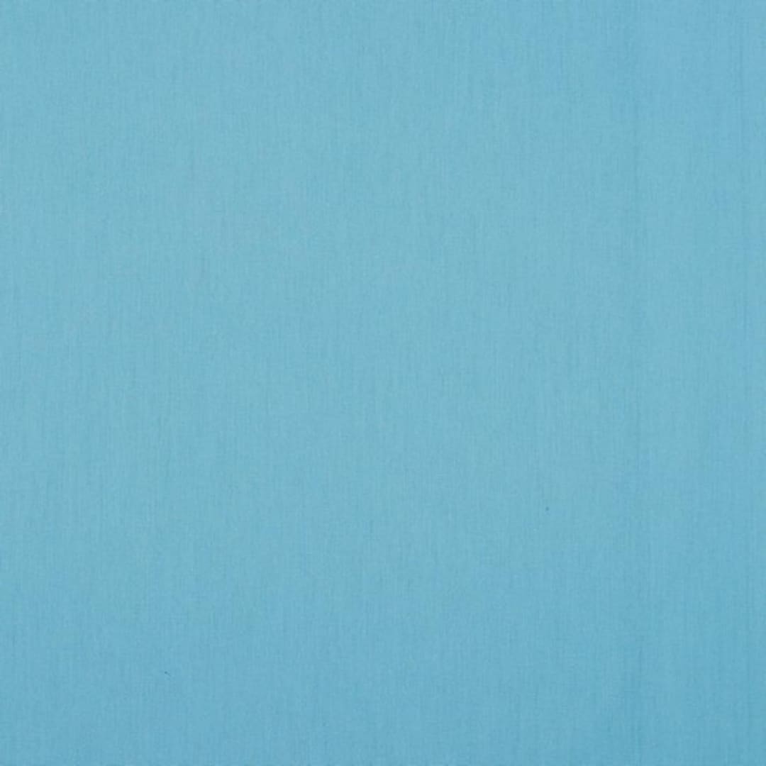 Sky Blue Cotton Fabric, 100% Cotton Solids, 150cm Wide, Sold by the ...