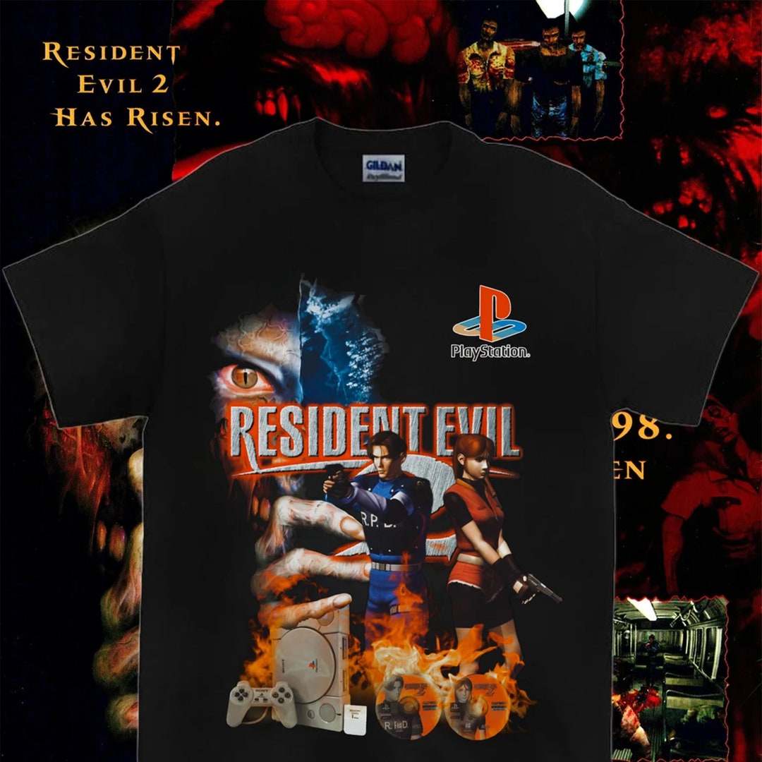 Resident Evil Gaming Shirt, Leon S Kennedy Vintage T-shirt, Leon S ...