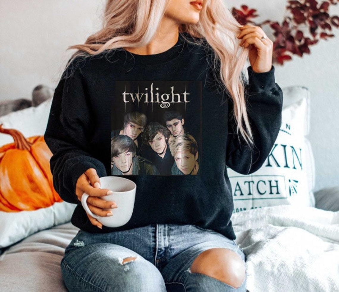 1D as Twiiligght Shirt the Ttwillight Saga Edward Cullen Unisex Shirt ...