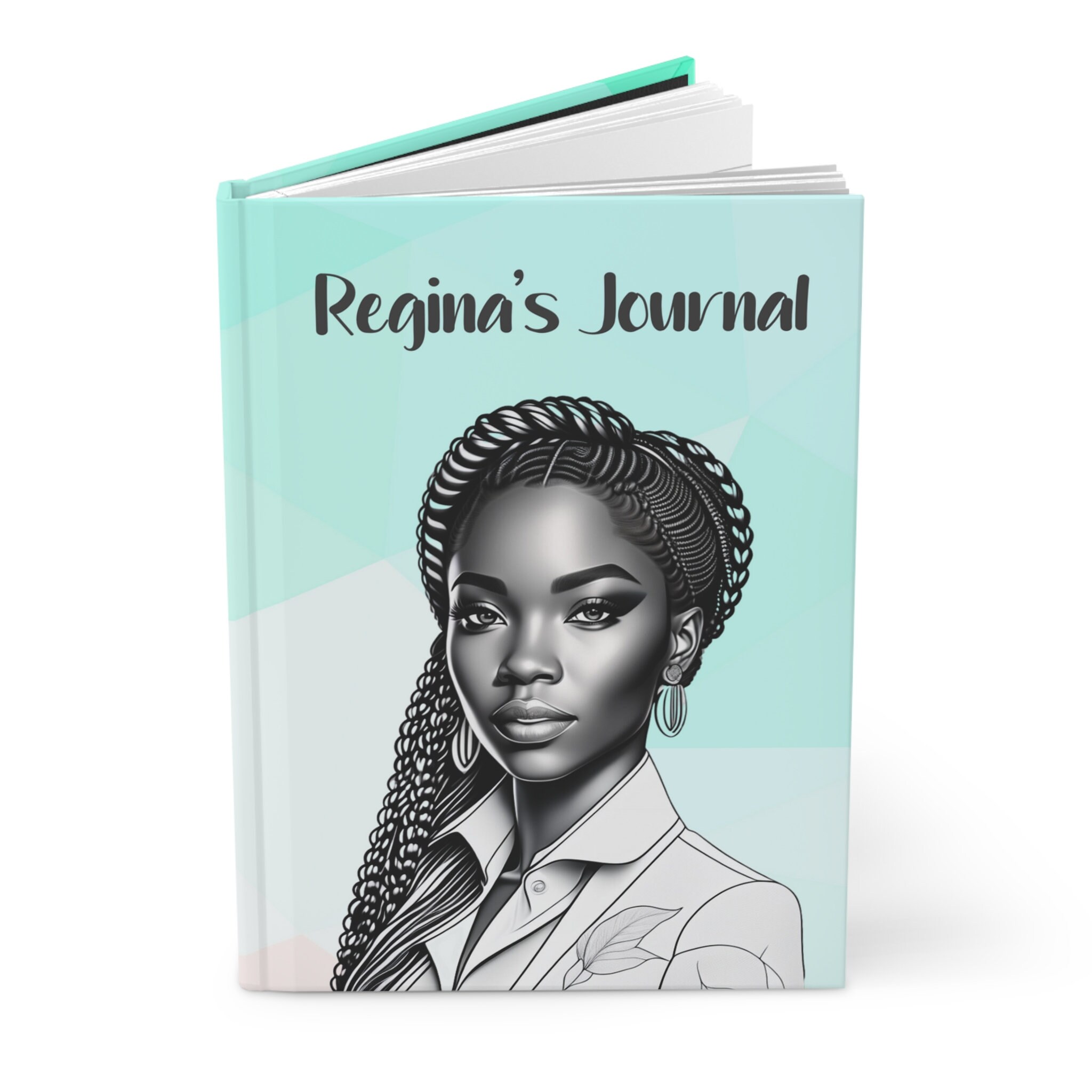 Personalized Coloring Book Style Journal Notebook for Women - Etsy