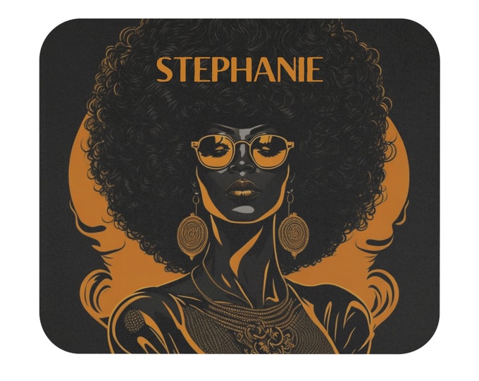 Girl You Got This Mouse Pad Mouse Pad Black Woman Mouse Pad Woman Mouse ...