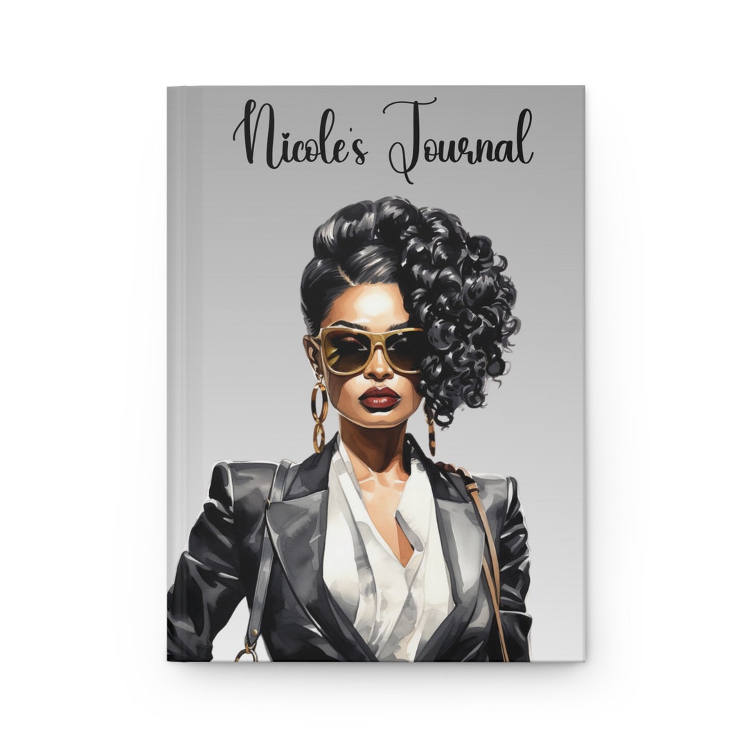 Boss Woman, Journal Notebook for Women, African American Journal, Black ...