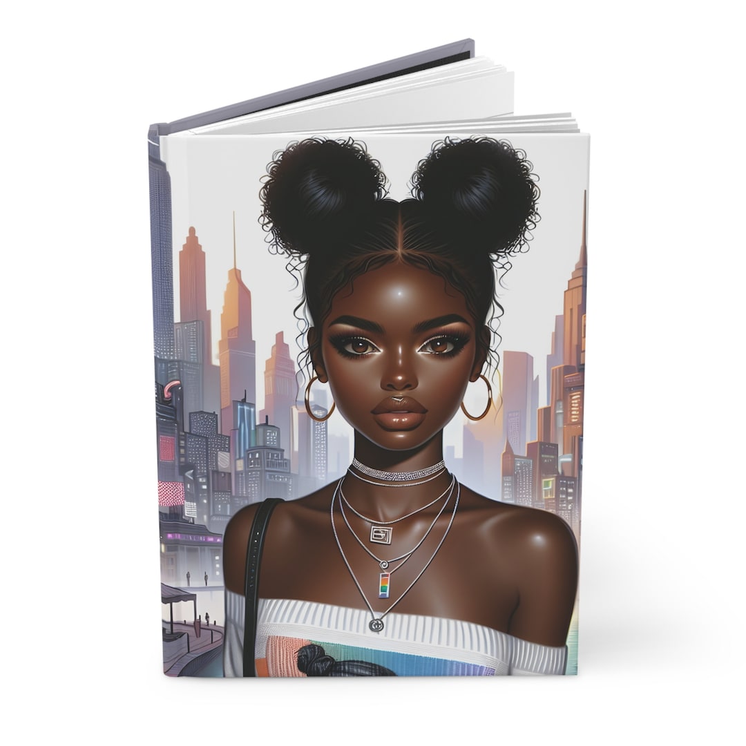 Black Woman Journal African American Journal Melanin Girl - Etsy