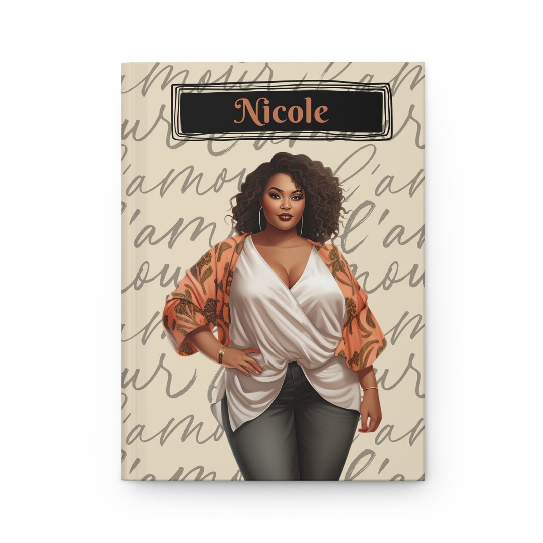 Personalized Journal Notebook for Women, African American Journal ...