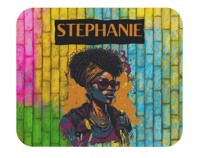 Girl You Got This Mouse Pad Mouse Pad Black Woman Mouse Pad Woman Mouse ...