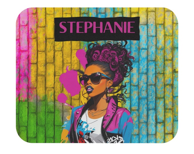 Girl You Got This Mouse Pad Mouse Pad Black Woman Mouse Pad Woman Mouse ...