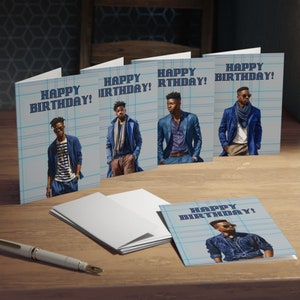 Black Men Birthday Cards, African American Greeting Card, Afrocentric ...