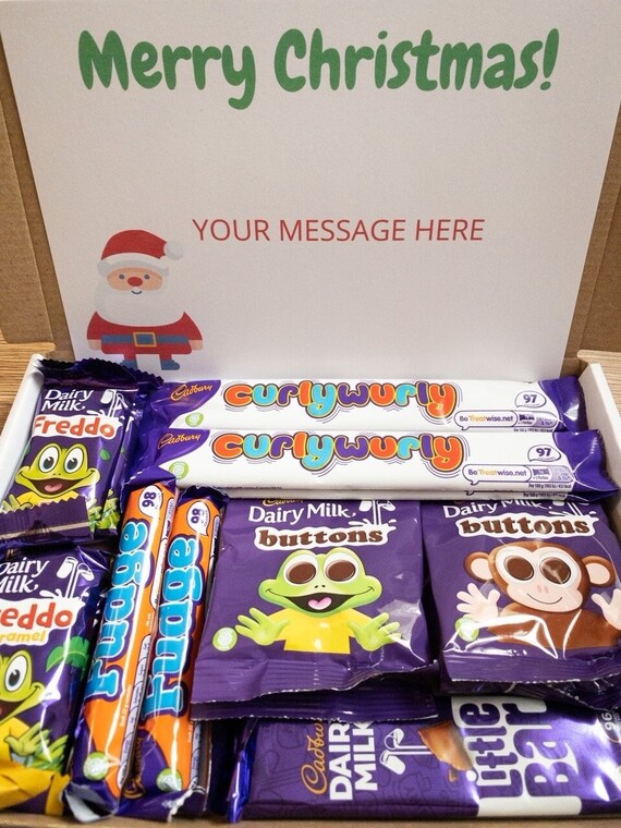 Christmas Chocolate Selection Box Childrens - Etsy