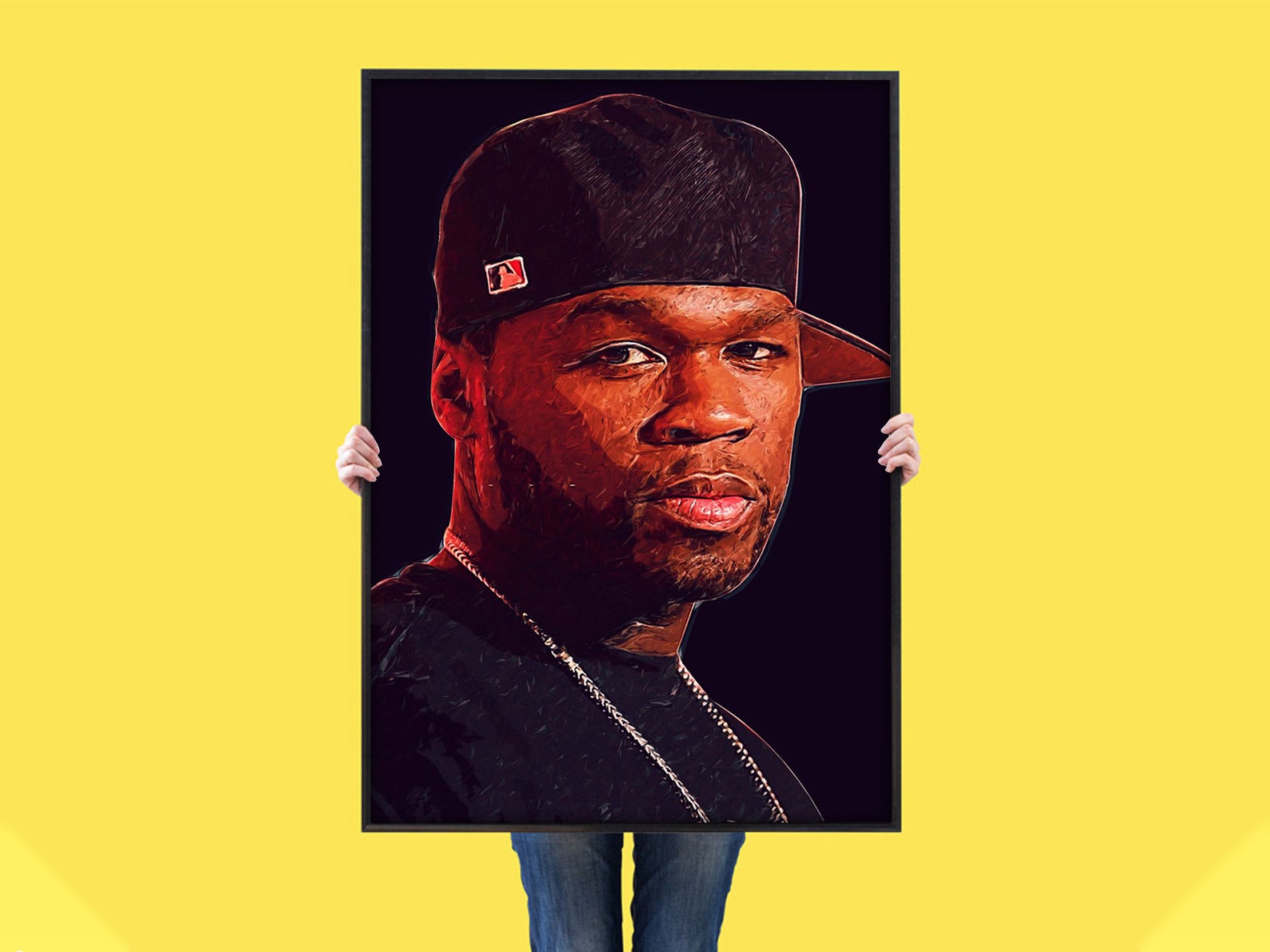 50 Cent poster 50 Cent art print 50 Cent wall poster 50 | Etsy
