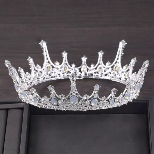 Silver Queen Crown - Etsy