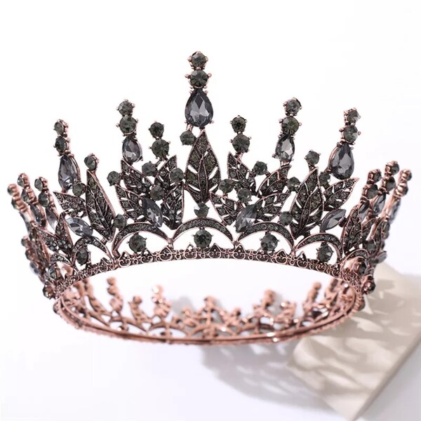 Black Tiara - Etsy