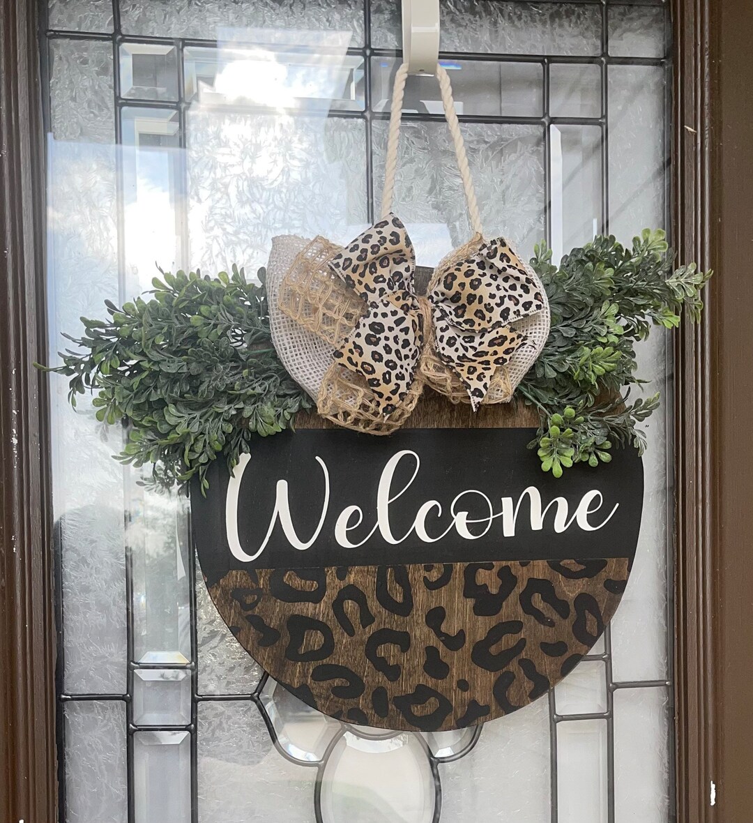 Door Hanger Front Door Sign - Etsy